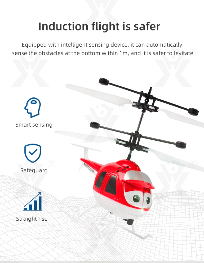 Chengji Flying Toys - Hand Induction Mini Helicopters