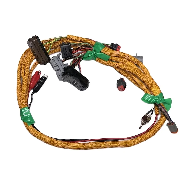 Excavator Diesel Engine Test Cable Wiring Harness 381-2499 for C6 C7 C9 ...
