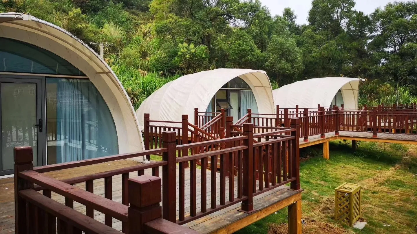 Hot Sale Beautiful Seaside Tent Shell Camping Tents Luxury Resort ...