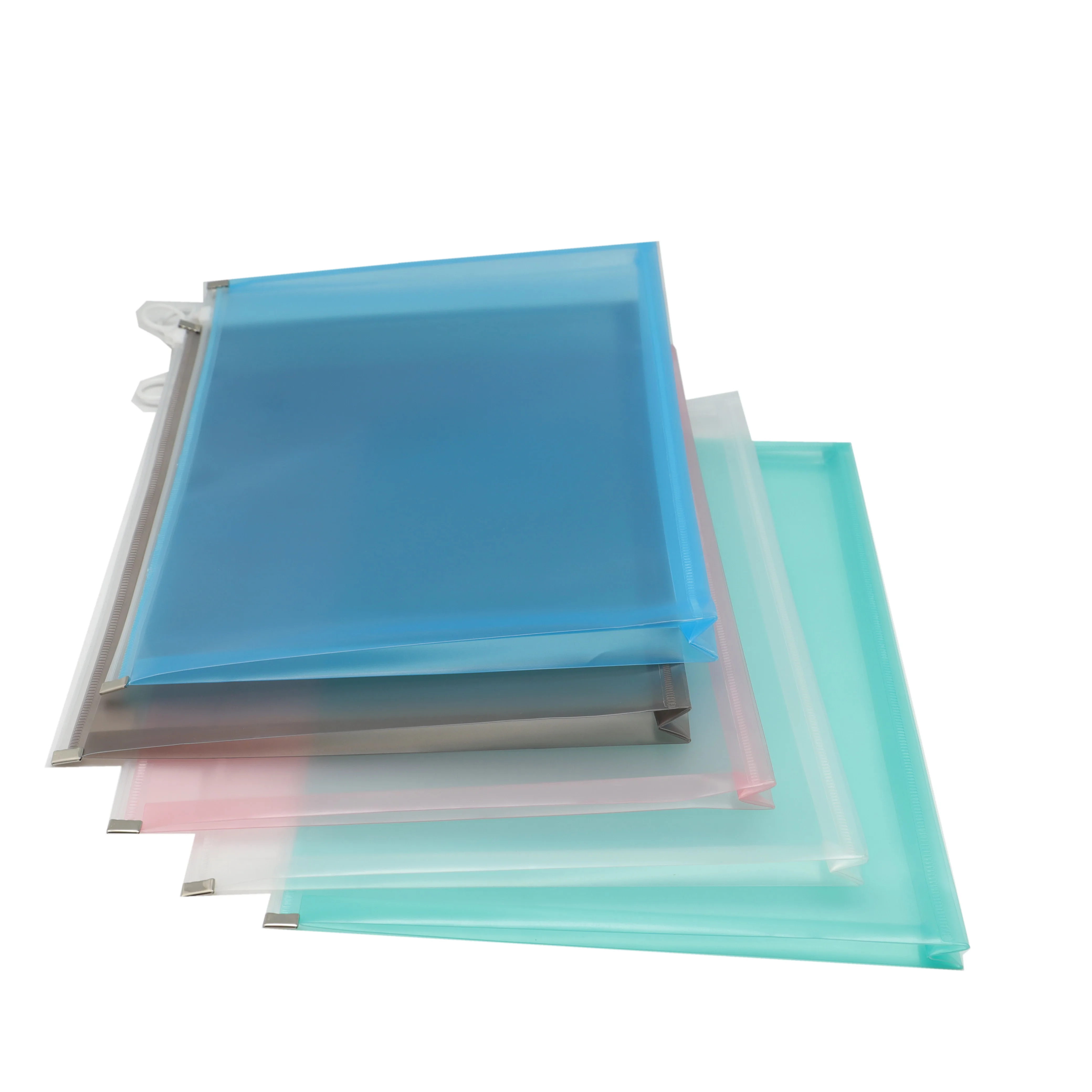 Factory Custom Folder Transparent A4 Waterproof Slider Zipper Lock ...