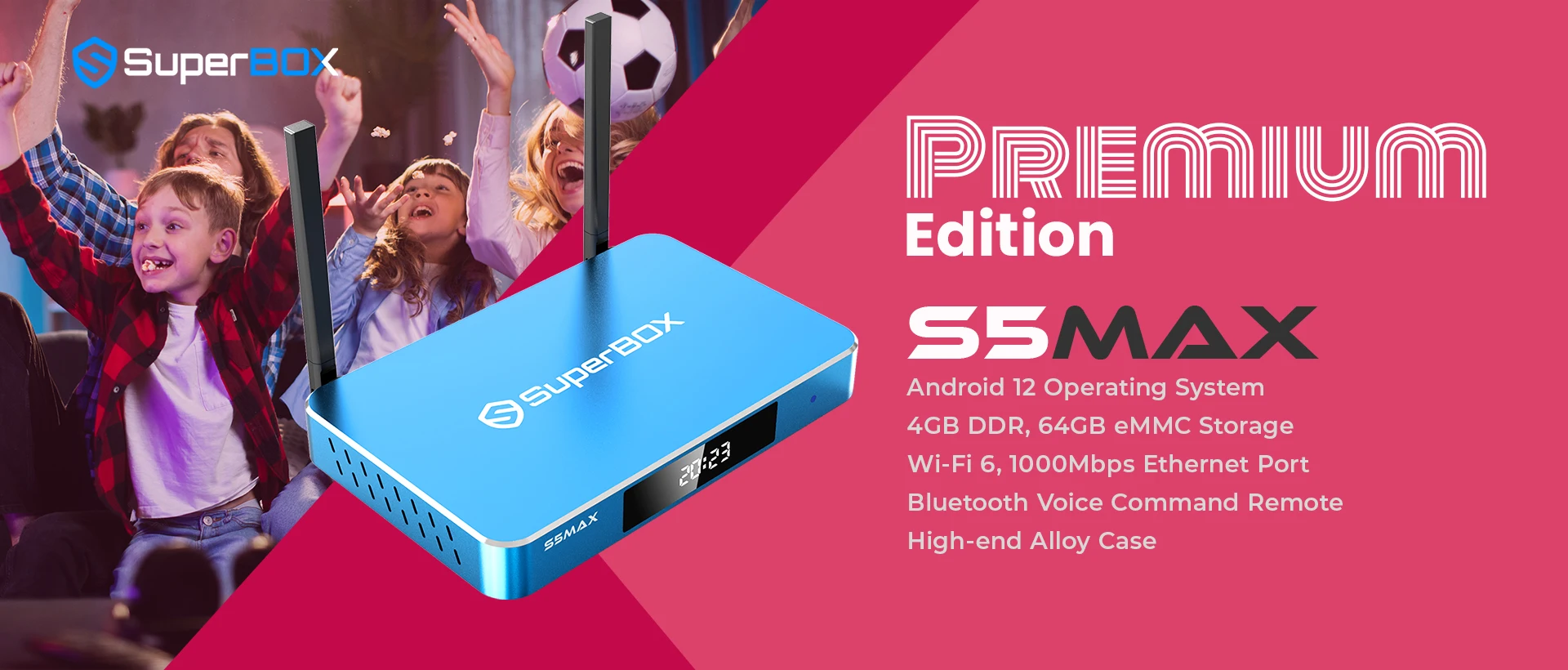 Popular Smart Media Player Superbox S5 Max Android Tv Box Vs S4 Pro S3 ...