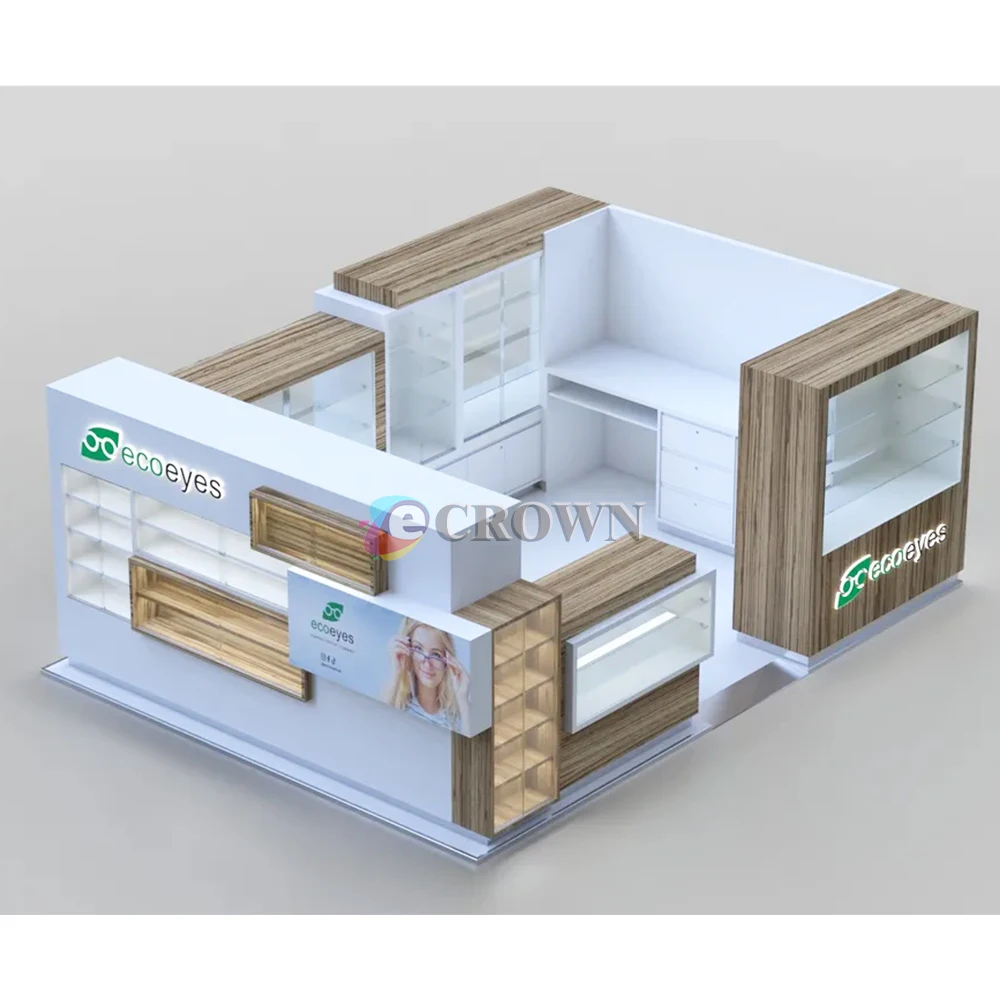 Retail pavilion kiosk ocular cabinet booth For Under High kiosk Mat Mat ...