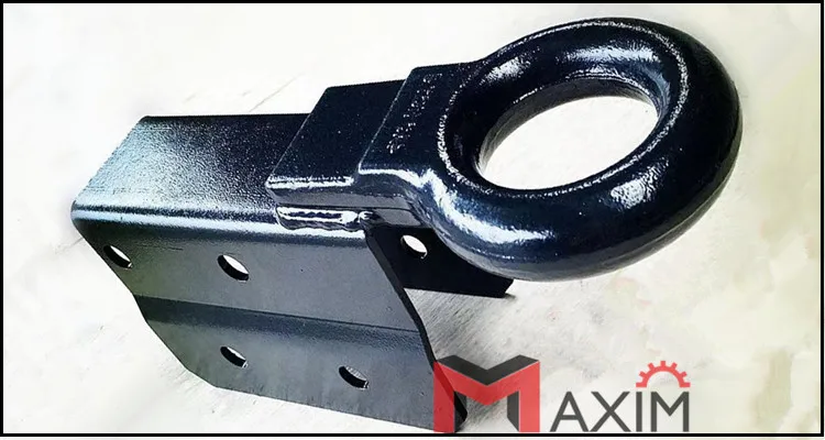 Heavy Duty Towing - Trailer Hitch Lunette Ring 4 Bolt Drawbar Eye