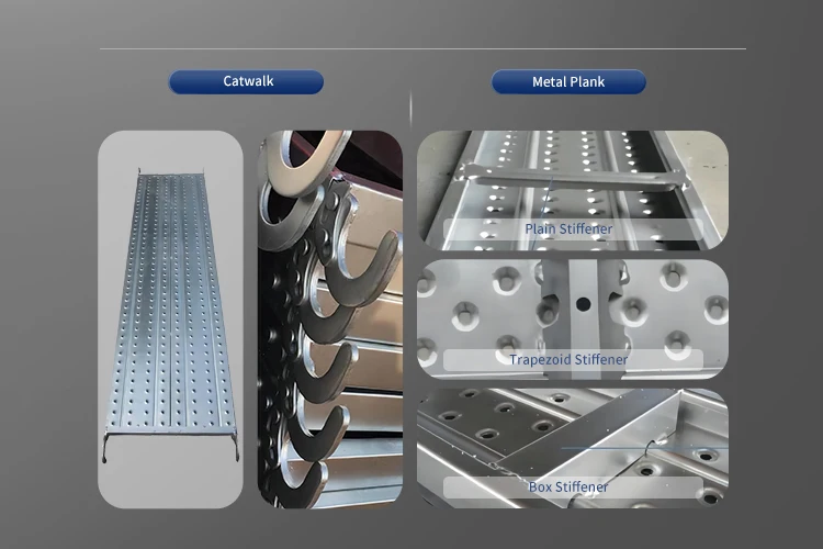 Galvanized Scaffolding Steel Plank Scaffold Platforms Metal Scaffold ...