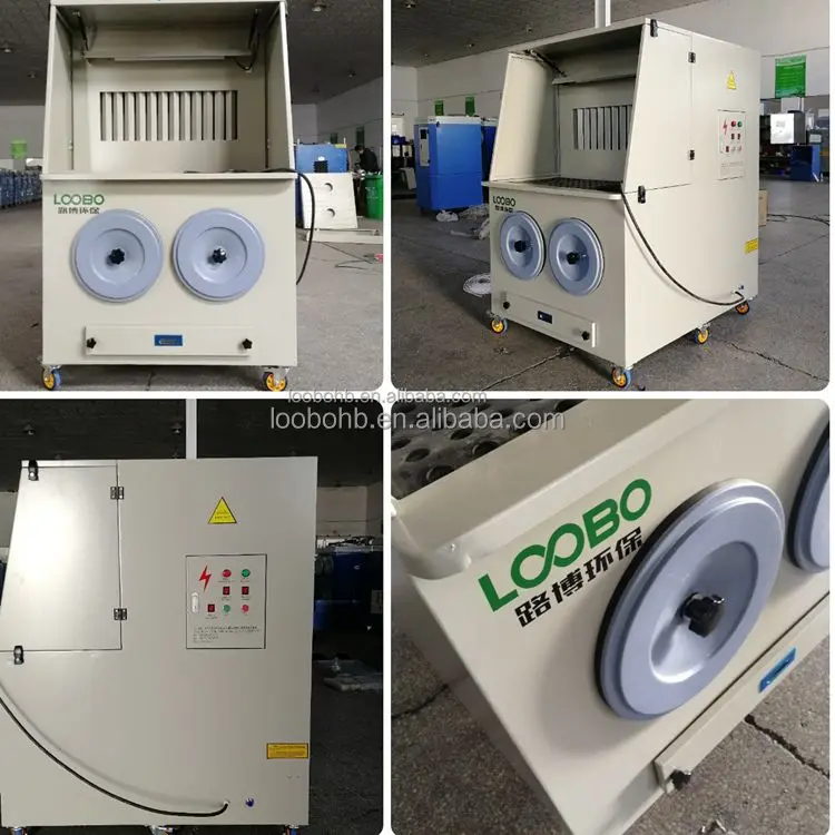 Explosion Proof Top Quality Downdraft Workbench Table Dust Collection ...