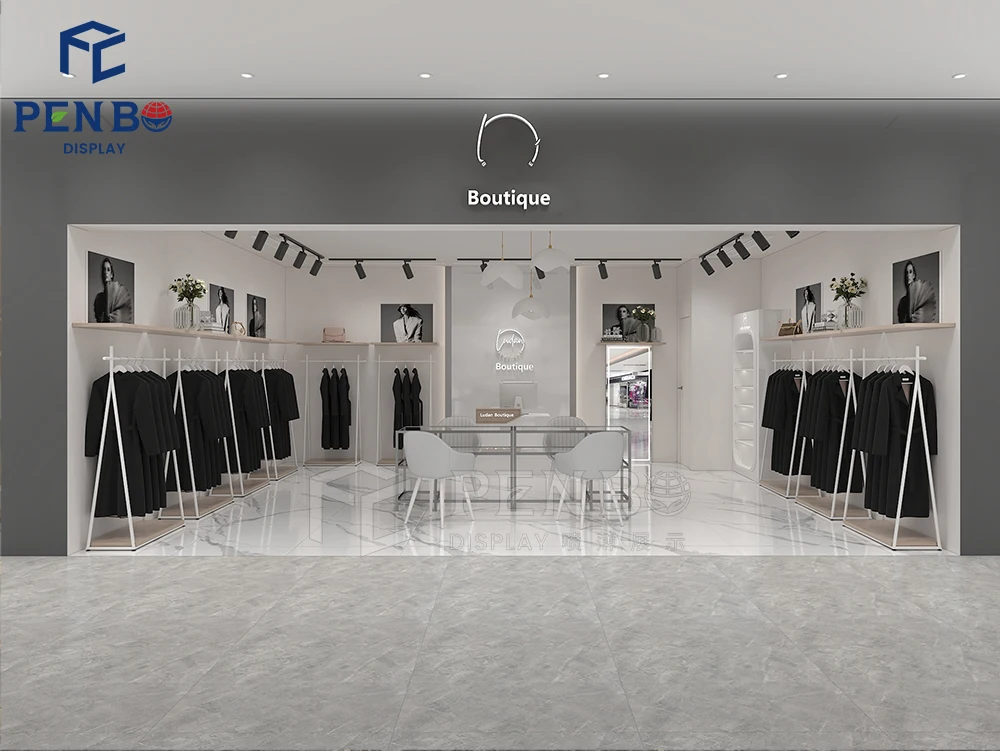 High End Clothing Shop Interior Design - Stylish & Durable