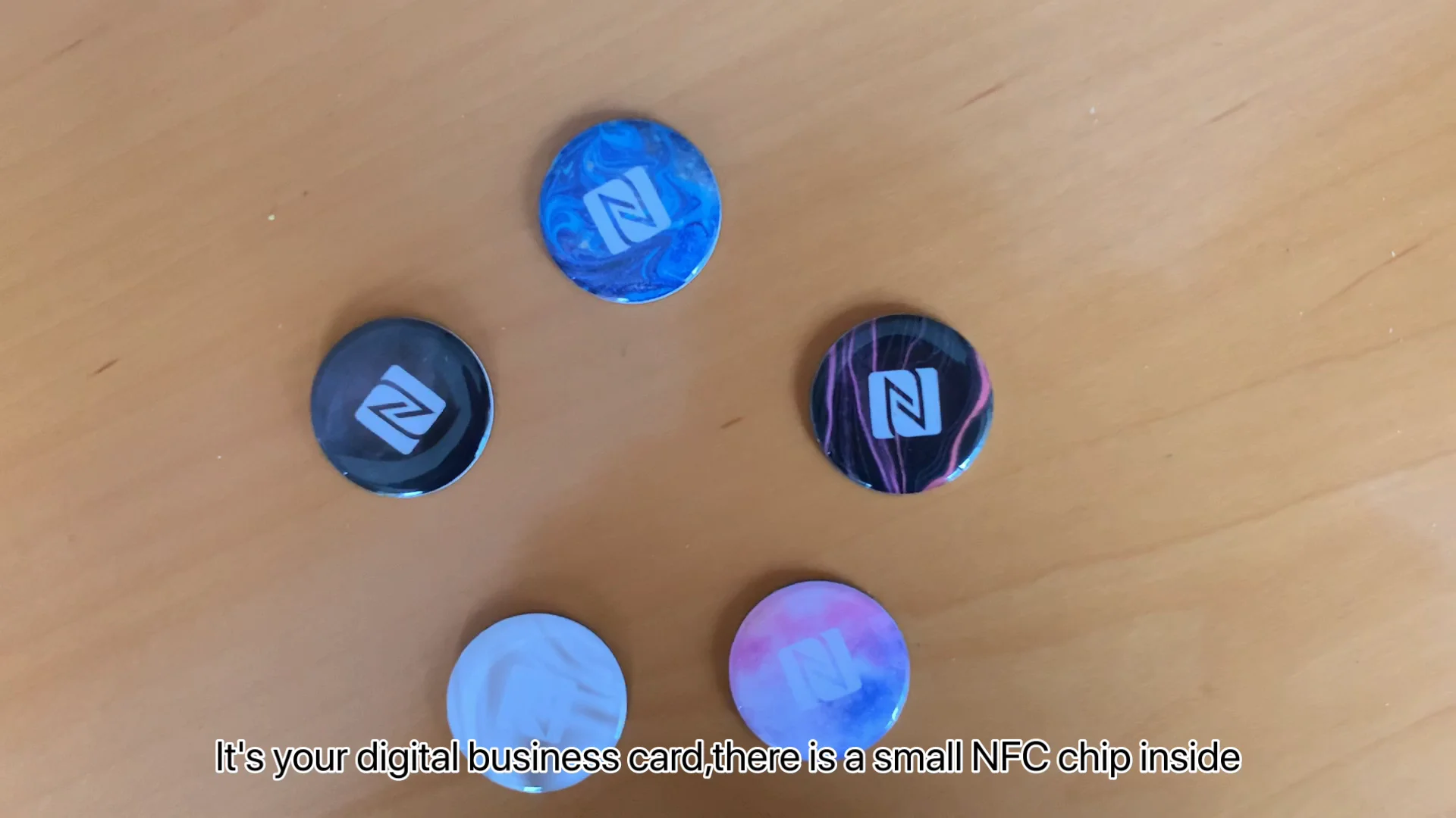 Nfc Social Media Tag Laser Epoxy Review Tags Instagram Smart Nfc ...