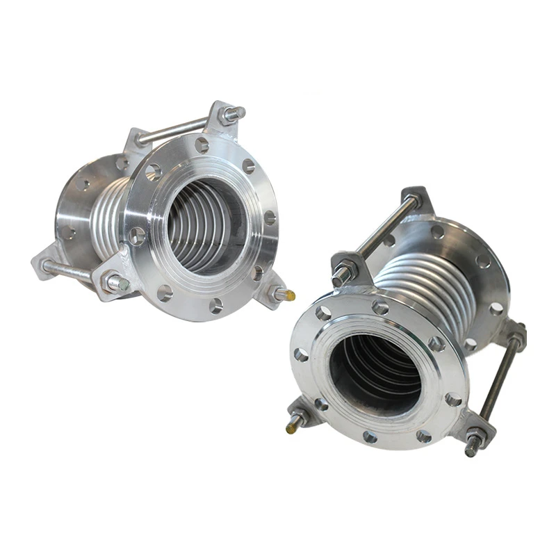 Flexible Metal Bellows Flanged Ripple Compensator Stainless Steel Pipe ...