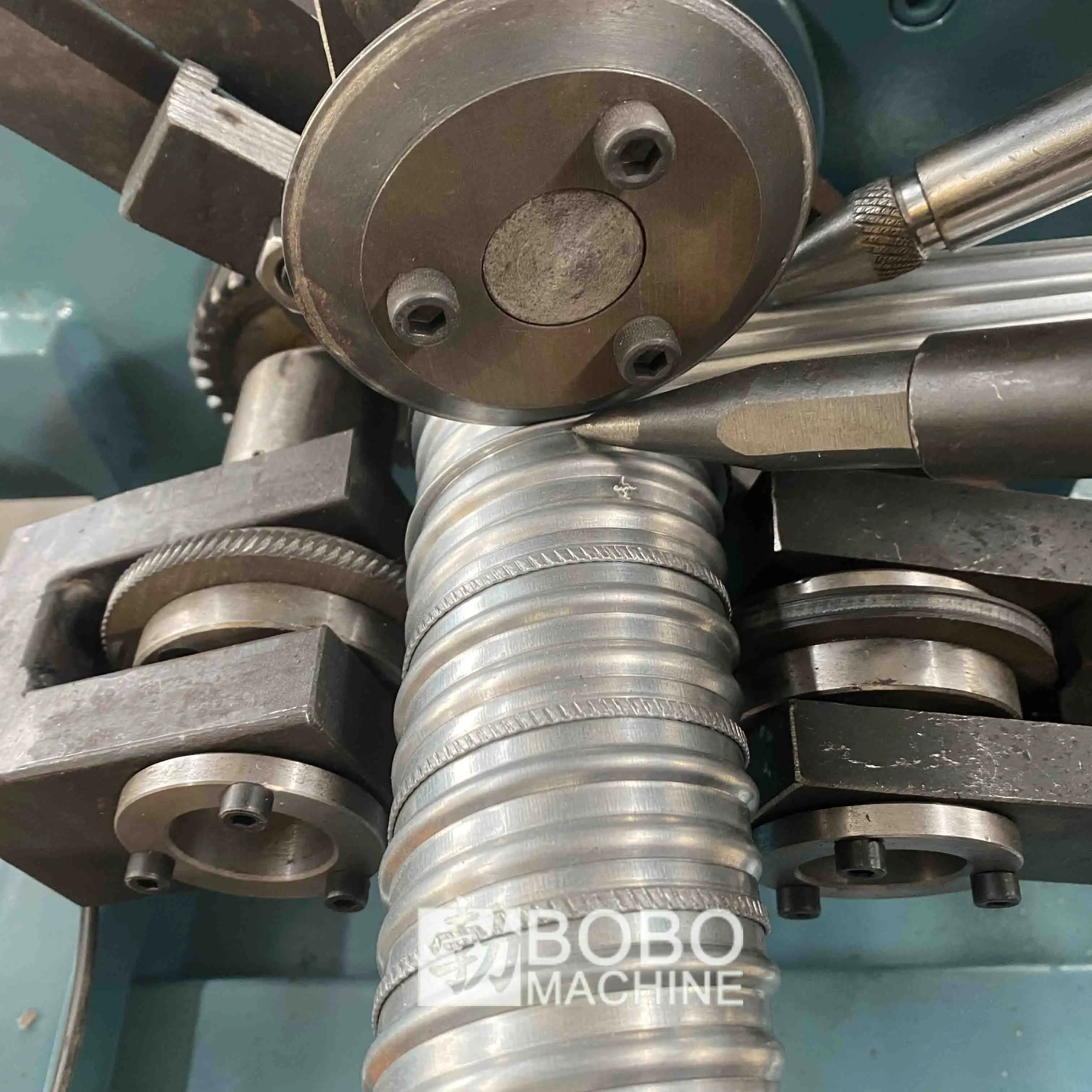 Spiral Post Tension Duct Forming Machine Withe Cutter Send To Singapore ...