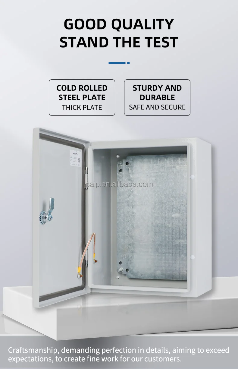 SAIPWELL IP65 IP66 Electrical Enclosure Iron UL Enclosure Electric ...