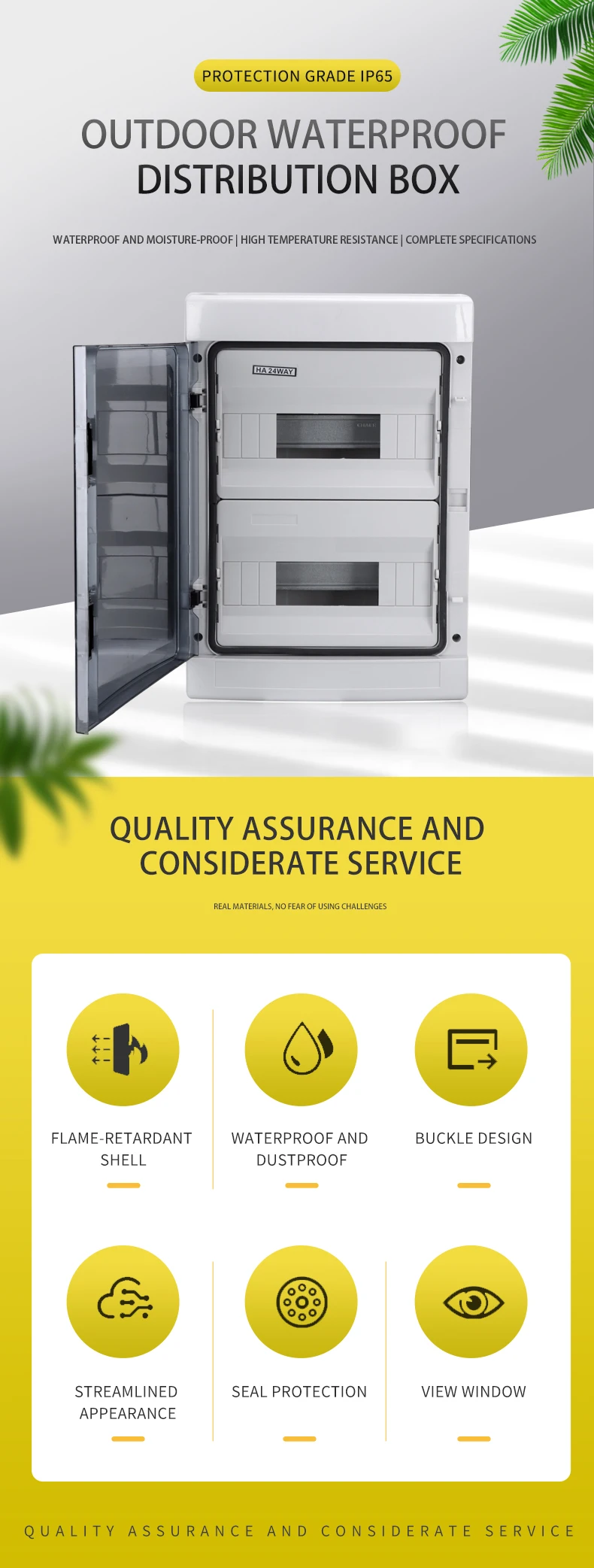 Ce Ha-24/24way Abs+pc Plastic 415*300*140mm Waterproof Electrical ...