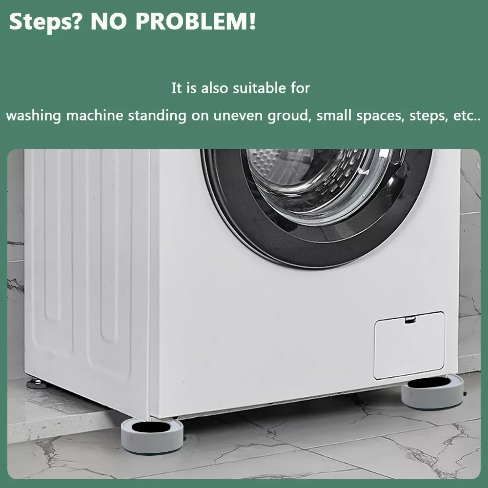 Anti Vibration Feet Pads for Washing Machines - Reduce Noise