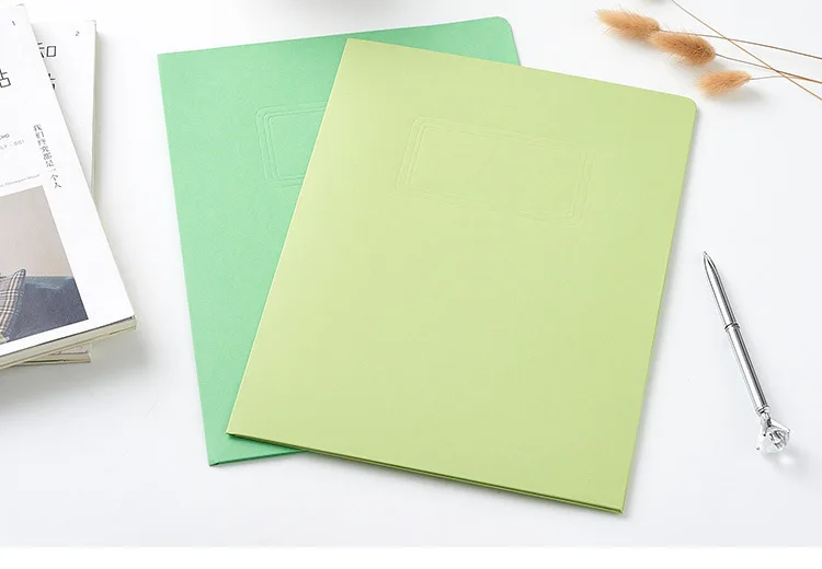 A4 Document Pocket File Folder - 300gsm/350gsm Cardboard