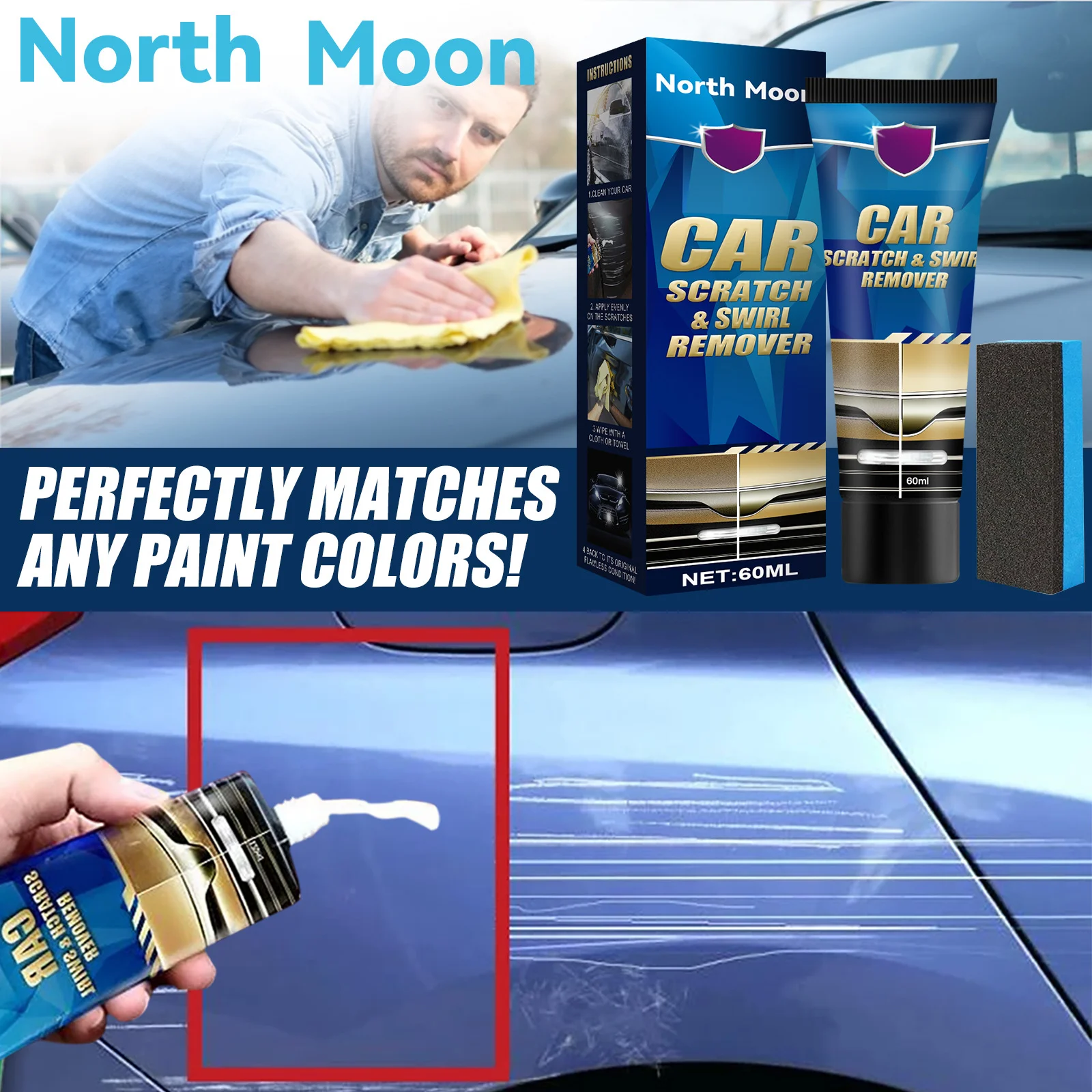 Car Scratch Remover - Restore Your Vehicle's Shine