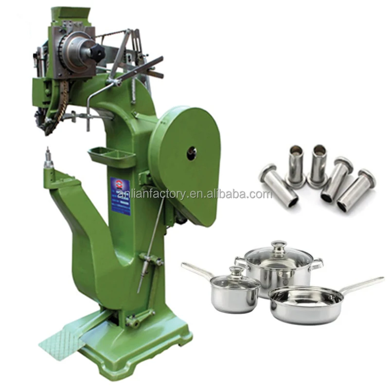 Portable Riveting Machine Automatic Punching Riveting Machine Cookware ...