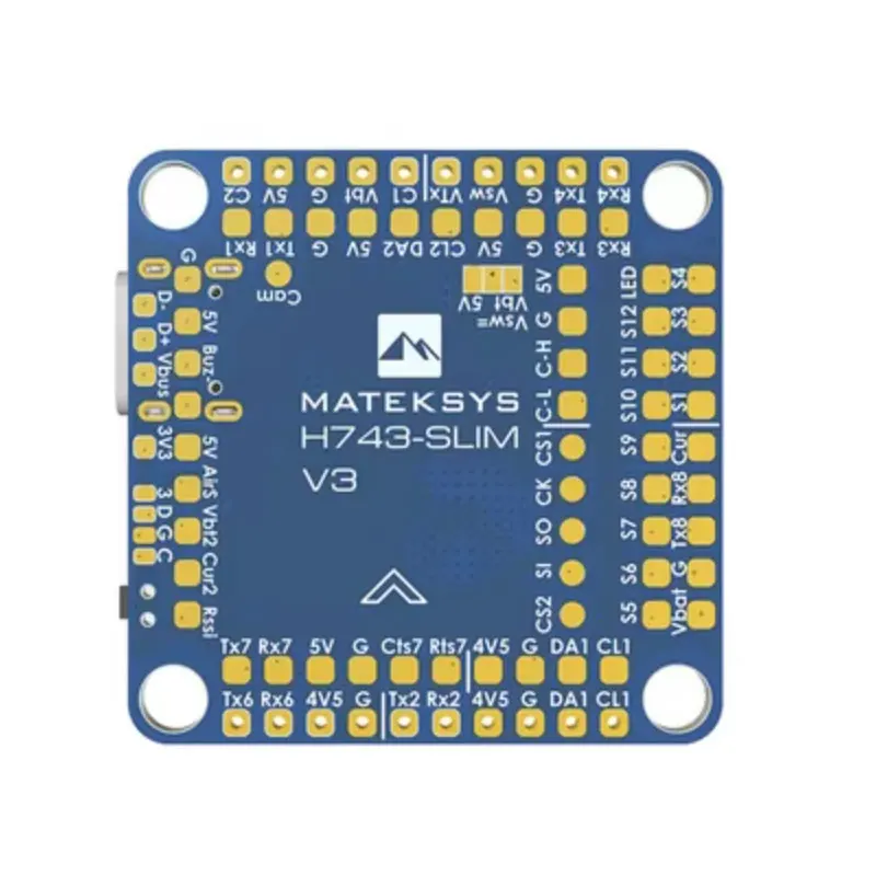 Matek H743-slim V3 Flight Controller Built-in No Current Sensor For Rc ...