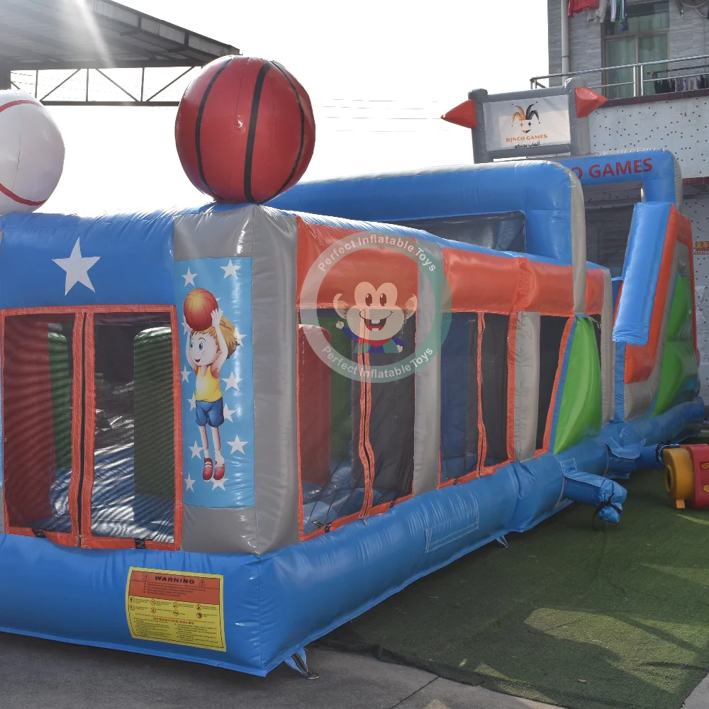Obstacle Course Inflatable Obstacle Bounce House Stormbaan Inflatable ...