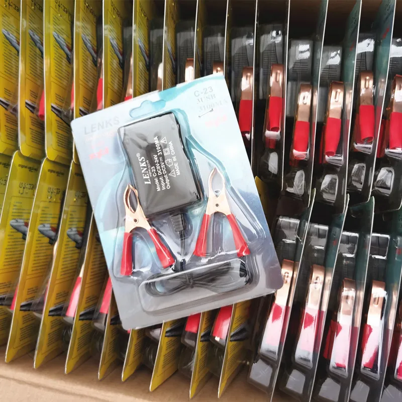 3 Usb Dc Universal Clamp Clip Charger 12v 24v Dc Phone Charger 4 In 1 ...