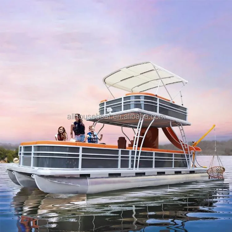 PBD-25 Double Decker Pontoon - Luxury Fishing House Boat