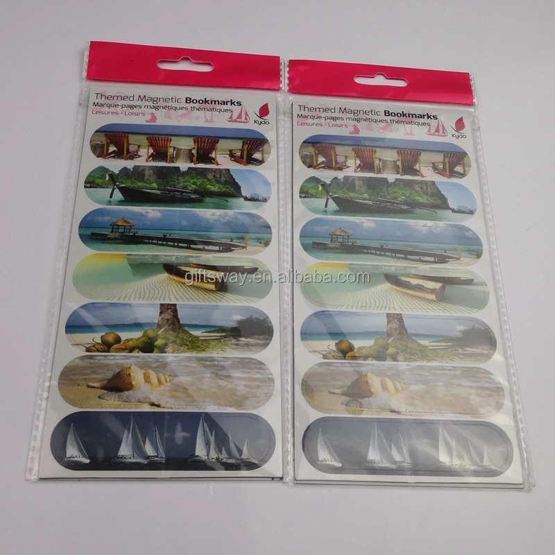 Promotional High Quality Book Mark Magnet - Iceland Style
