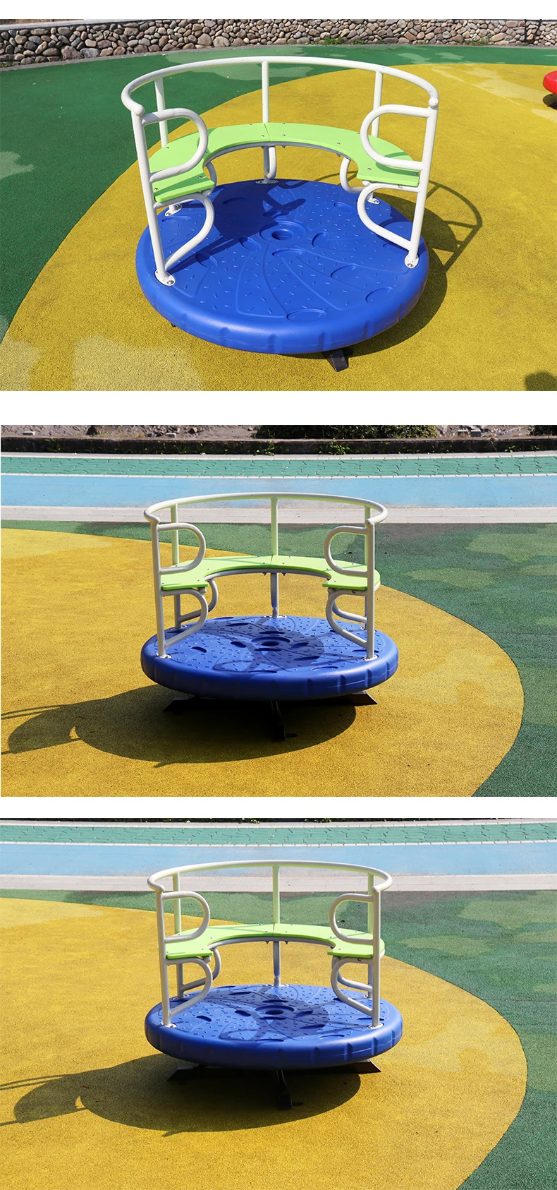 Amusement Park Carousel Mental Material Carousel Rides Merry Go Round ...