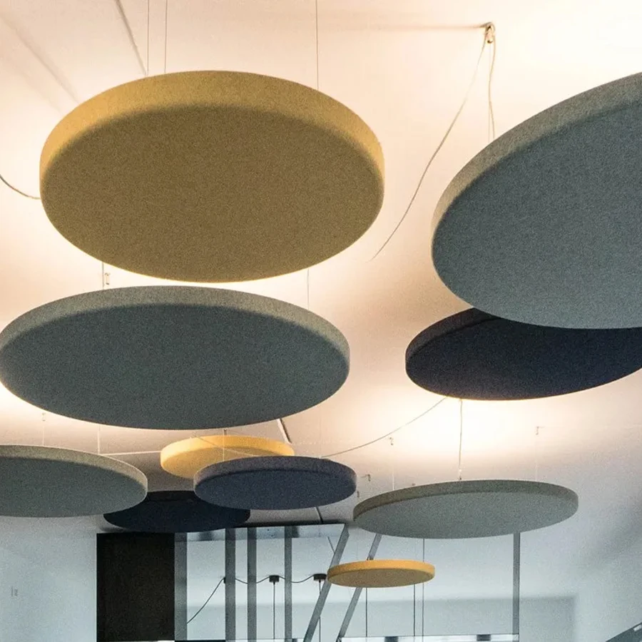 Acoustic Ceiling Panels - PET Felt Noise Reduction Baffles