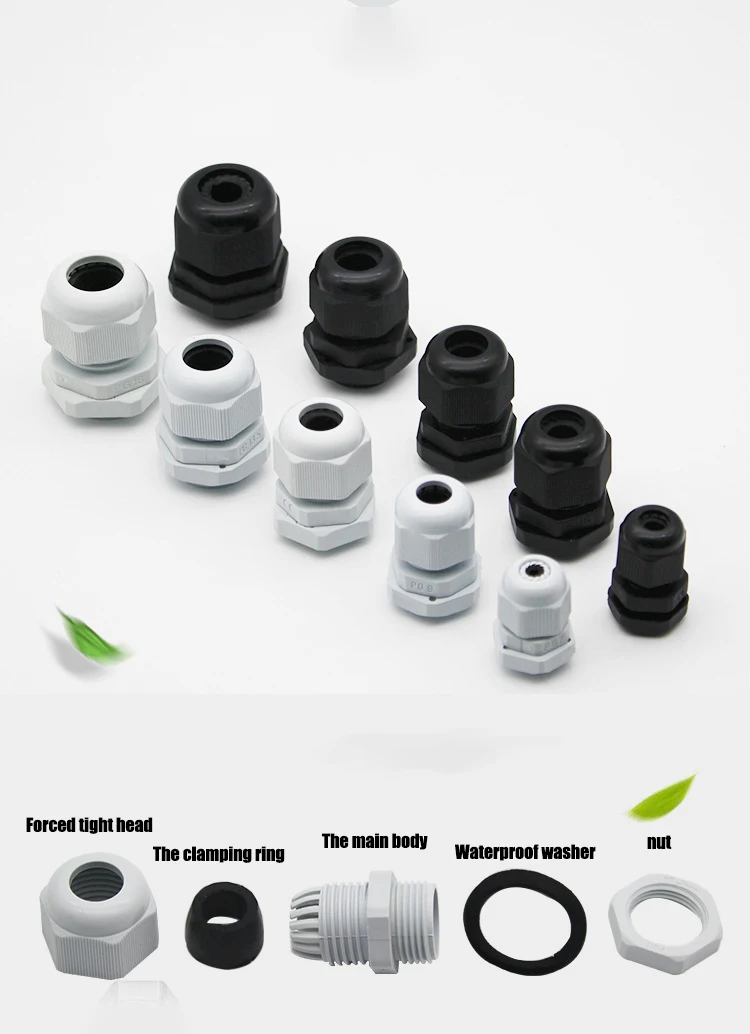 Nylon Cable Glands - IP68 Waterproof Solutions for PG Metric