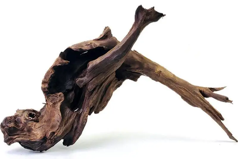 Natural Fish Tank Ornaments - Polished Teak Wood Driftwood