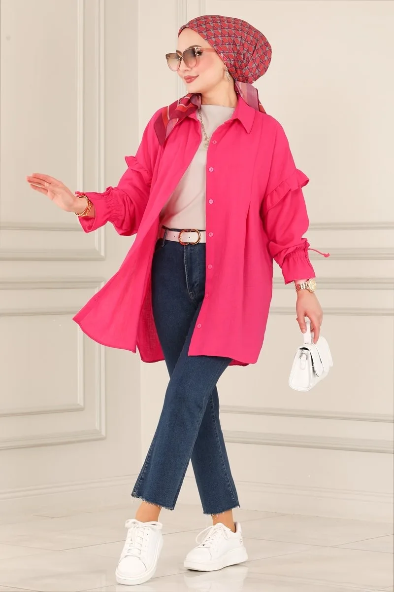 D0008 Custom Turkish Elegant Casual Solid Long Sleeves Strap Women's ...