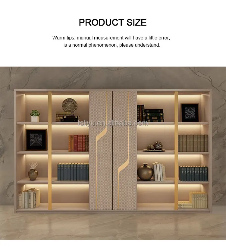 Liyu Luxury Boss Office Furniture Space Saver Modular Storage Filing ...