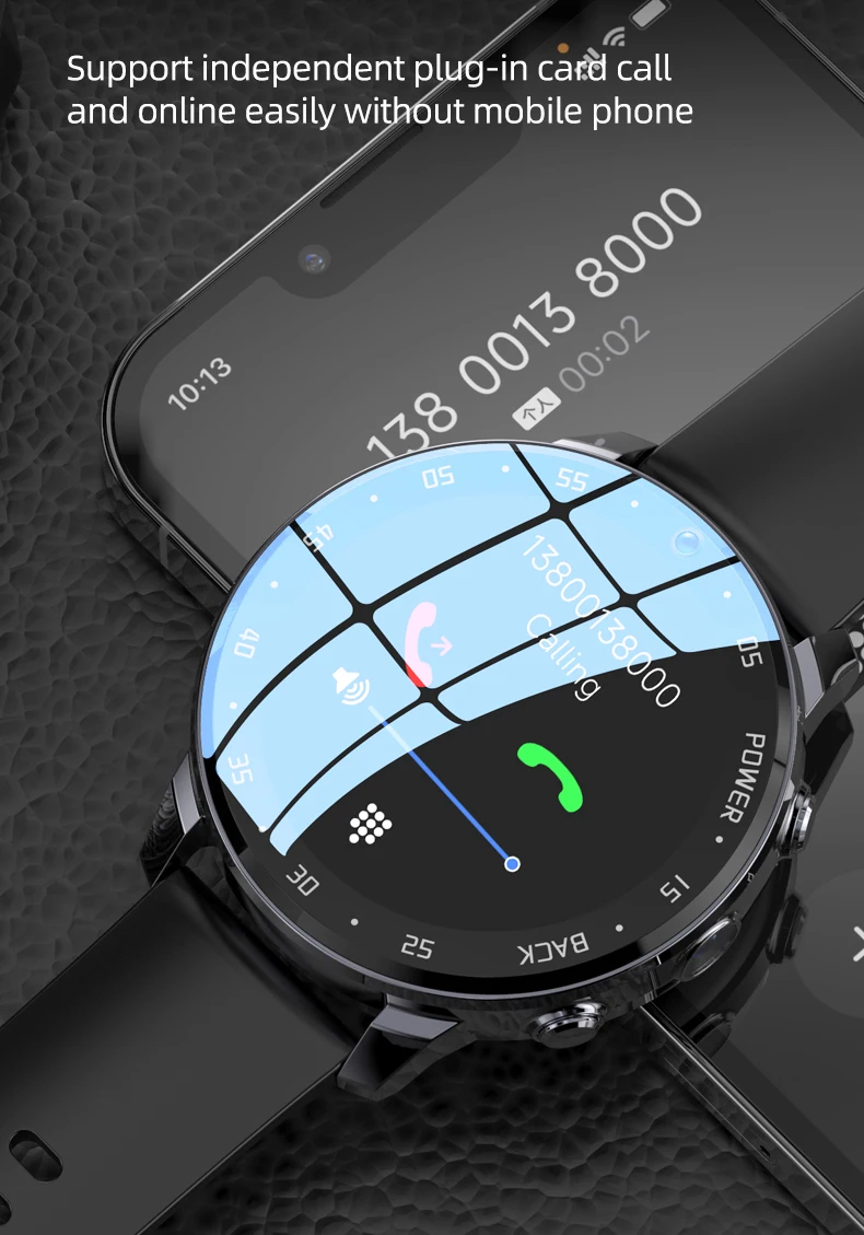 Wholesale A3 4g Android Men Business Smart Watch Hd Video Call Outdoor ...