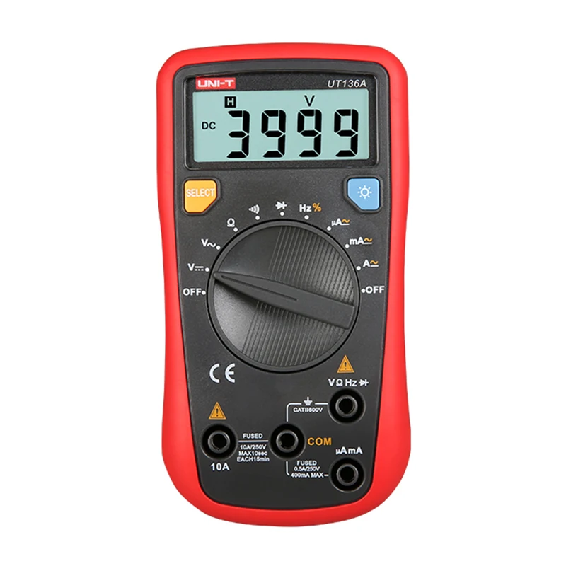 UNI-T UT136 Series Digital Multimeter UT136A UT136B UT135C UT136D ...