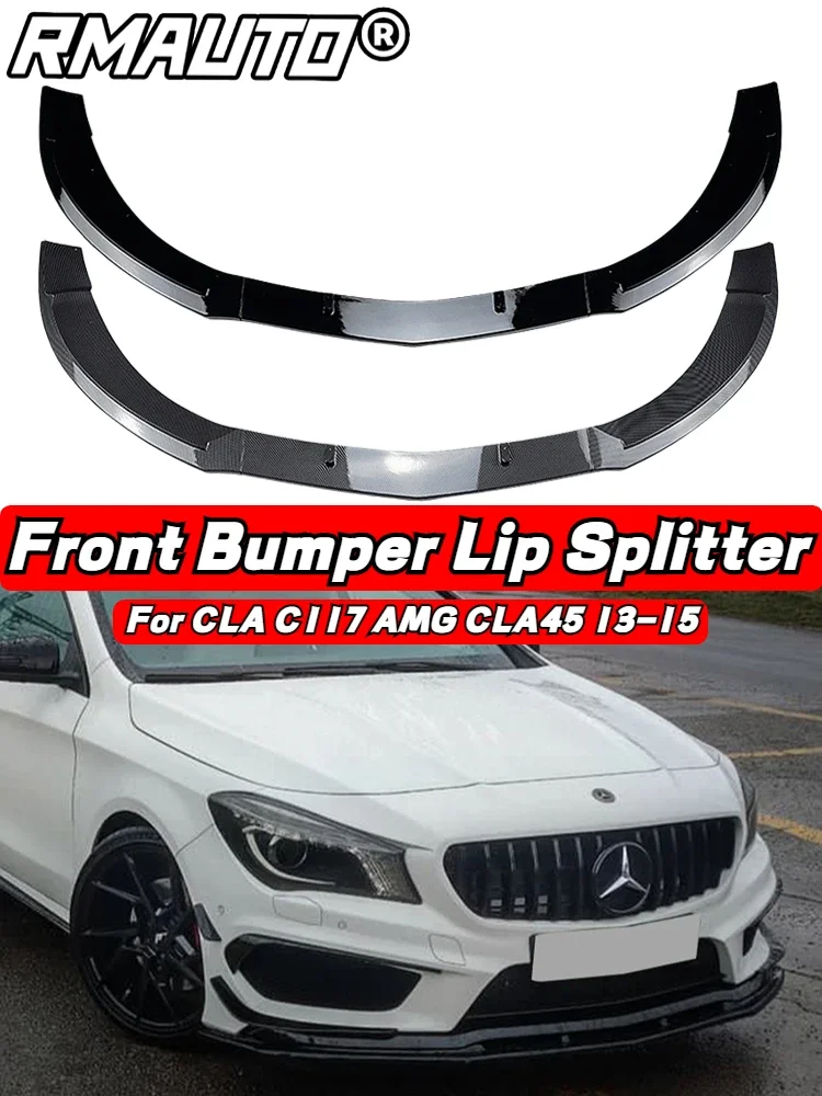 CLA Front Bumper Splitter Spoiler Lip Diffuser Bumper Guard Body Kit ...