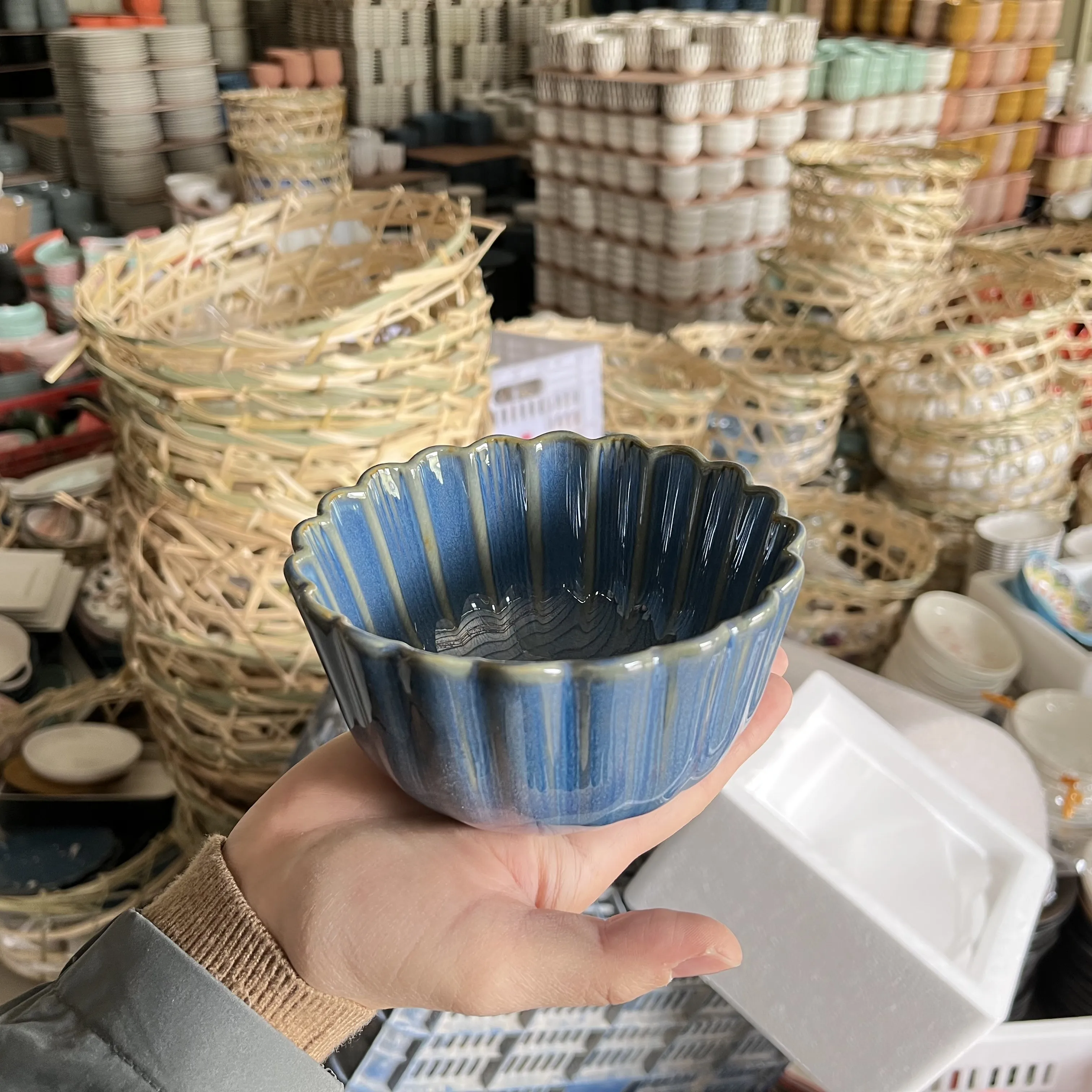 Wholesale Ceramic Factory Promotion Stocks Cheap Porcelain