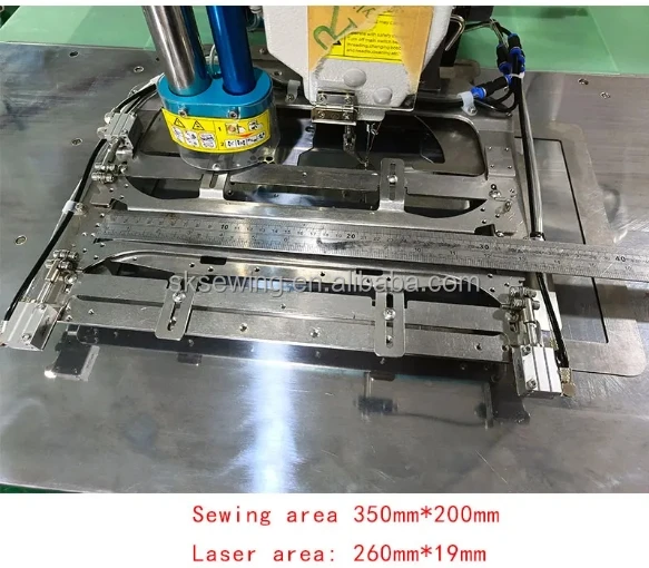 Automatic Computer Trousers Welting Pocket Sewing Machine