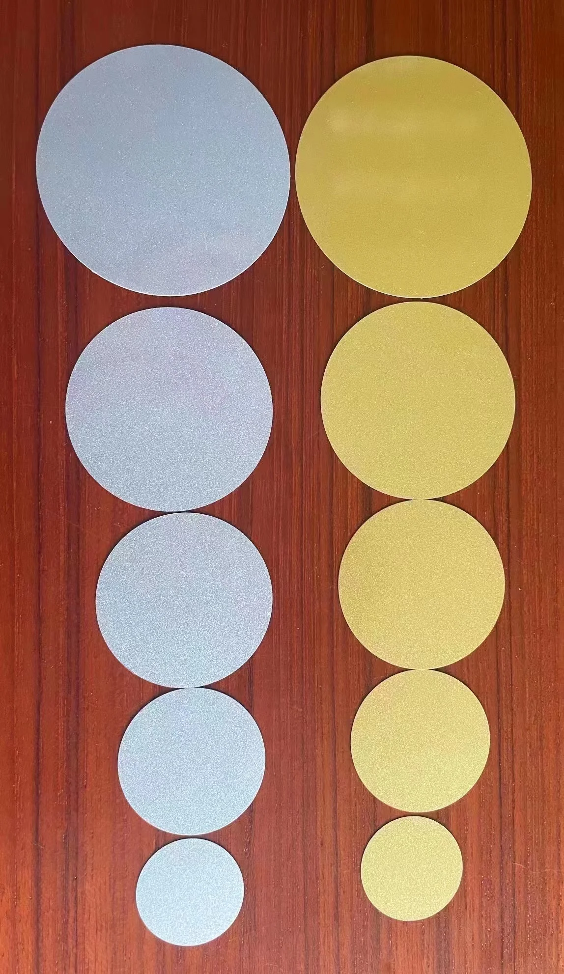 White Circle Printable Metal Aluminum Metal Sheet 1000 Aluminium Sheet ...