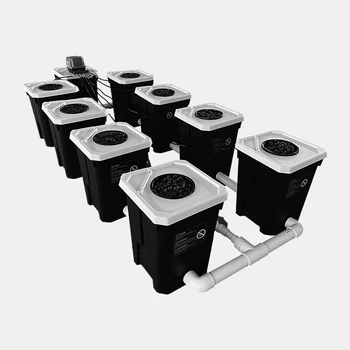 Rdwc 8 Buckets 27l Recirculating Hydroponic System Air Pump And Cycle ...