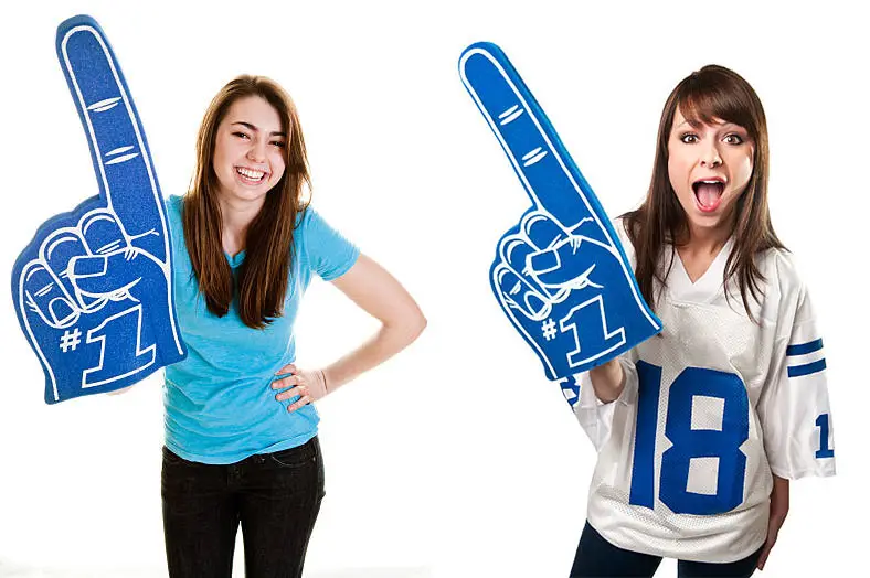 We Are Number 1 Finger Team Color Cheap Price High Quality Eva Foam ...