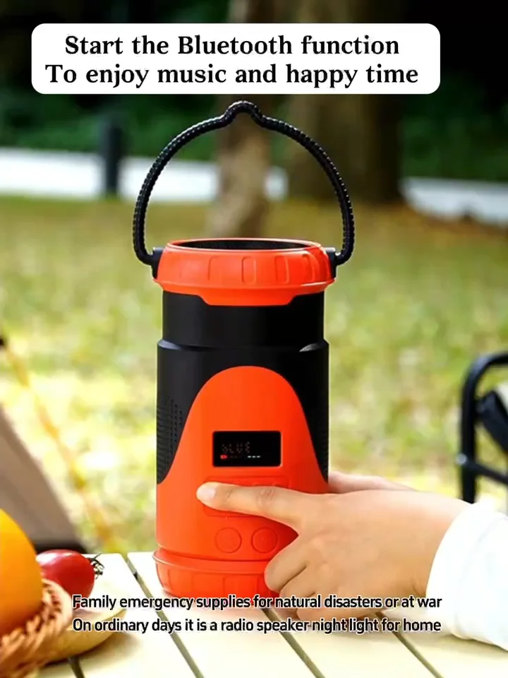 Outdoor Companion Multifunctional Dab Fm Radio Speaker Emergency ...
