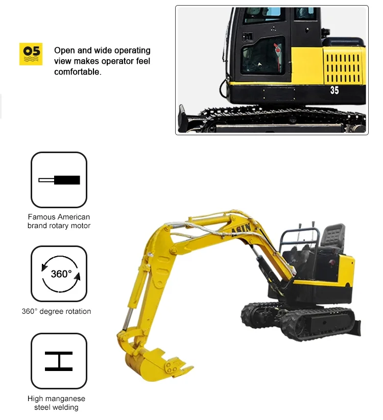 Cheap Mini Digger 3.0t Excavator - Professional & Reliable