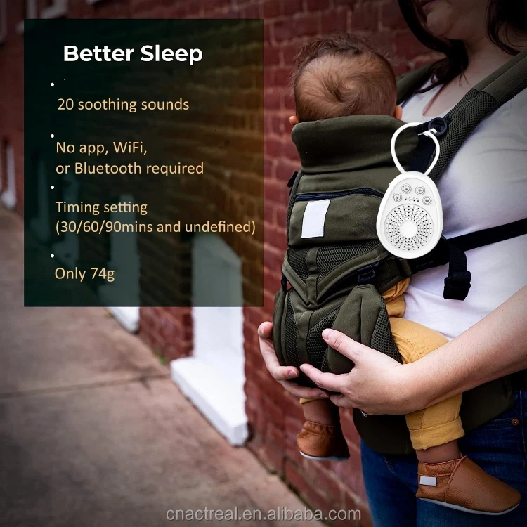 20 Soothing Sounds Only 74g Sleeping Aid White Noise Device Baby ...