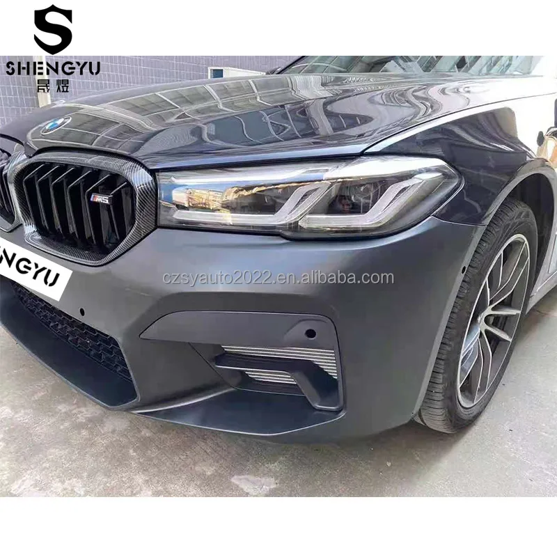 Body Kit Include Front Rear Bumper Assembly Rear Lip Exhaust Pipe For Bmw 5 Series G30 G38 2018 ...