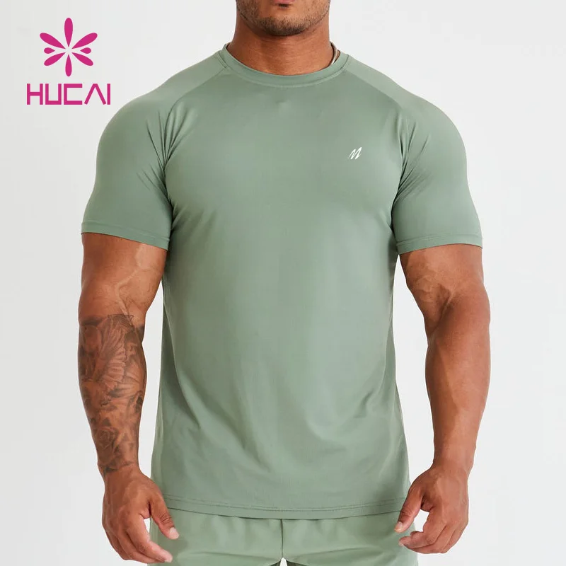 Hucai Custom Polyester Spandex Short Sleeve Light Weight Breathable ...