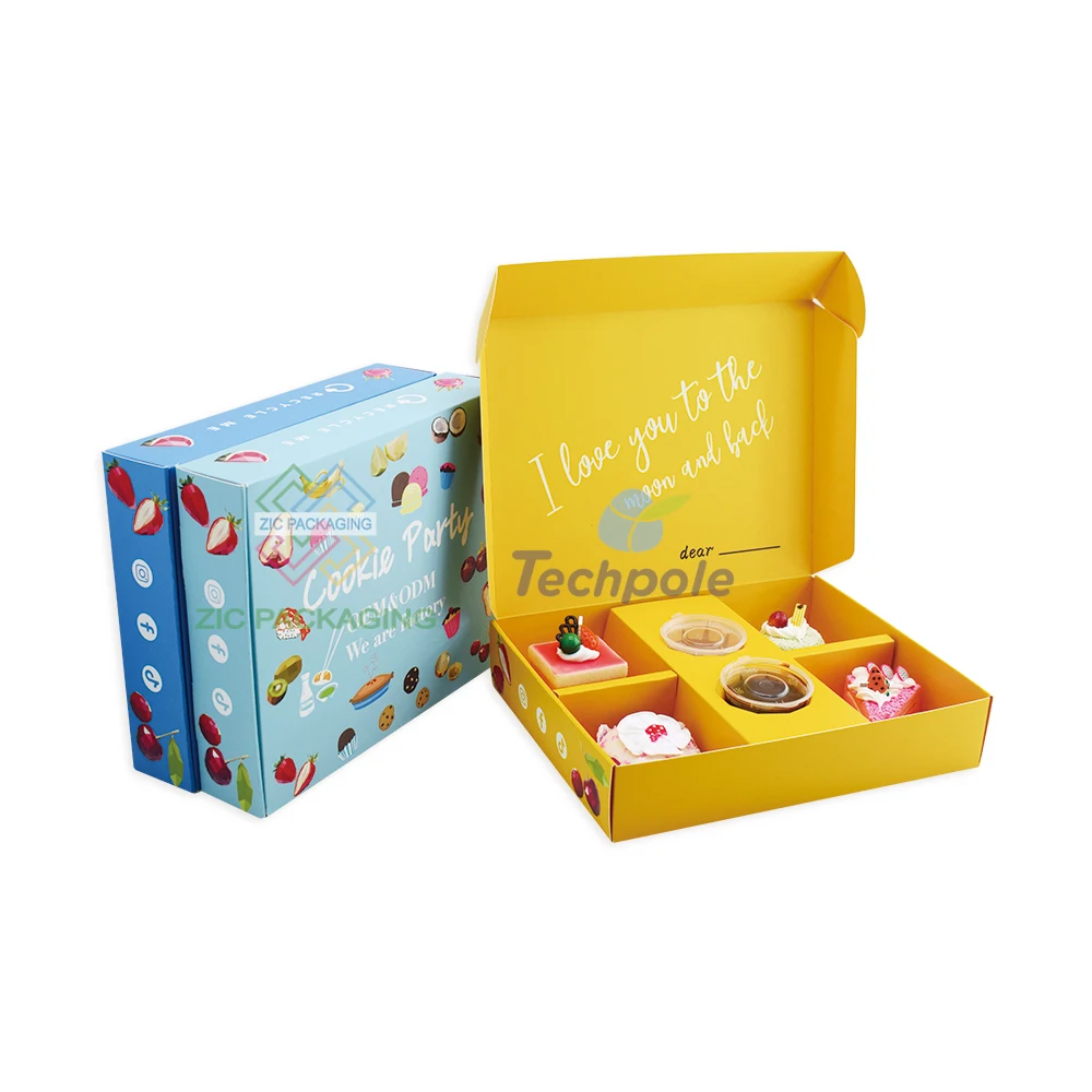 Cake Cooki Wave Dessert - Customizable Paper Box Solutions