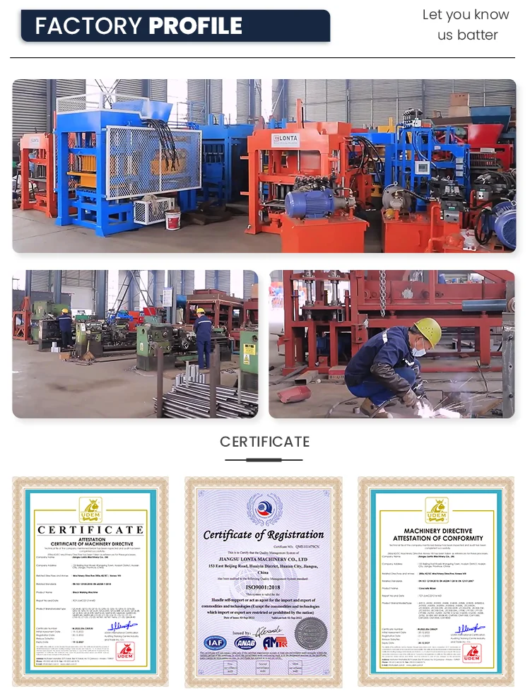 Lonta Qmr2-40 Small Manual Interlocking Hollow Solid Mud Earth Red Soil ...