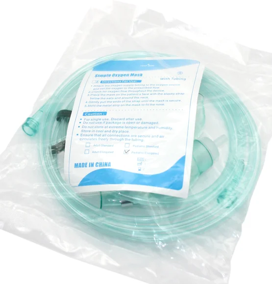 High Quality Medical Disposable Pvc Oxygen Mask With High Flow And Skin ...