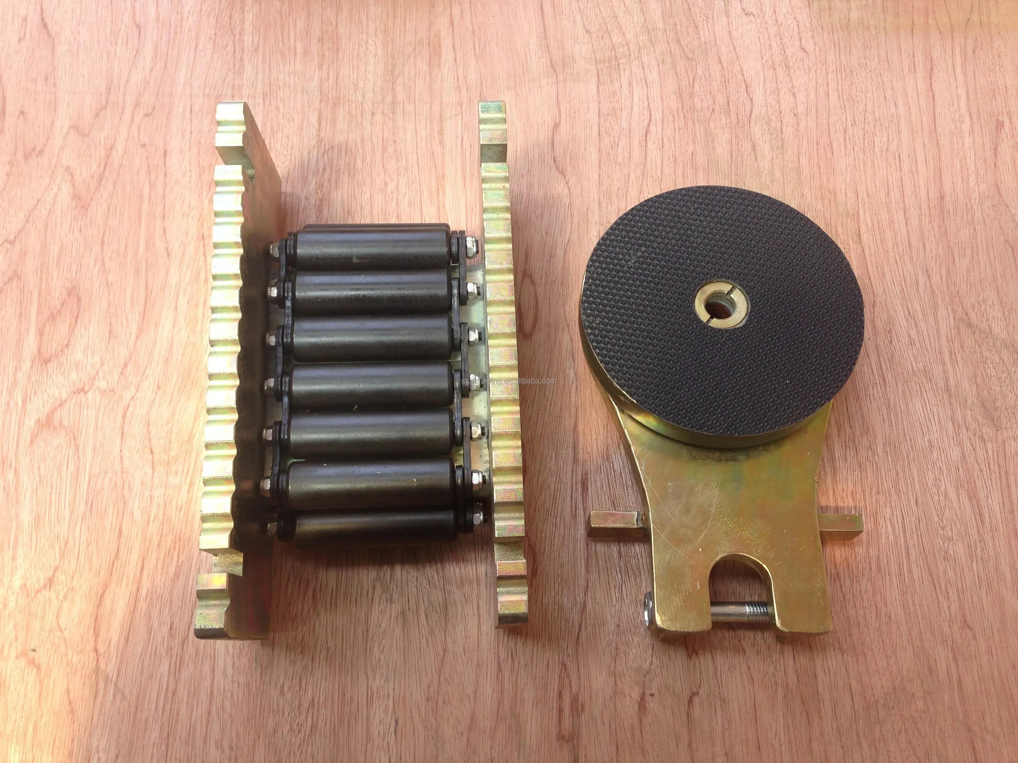 SS Tracked Machinery Mover - Efficient Cargo Trolley Kit