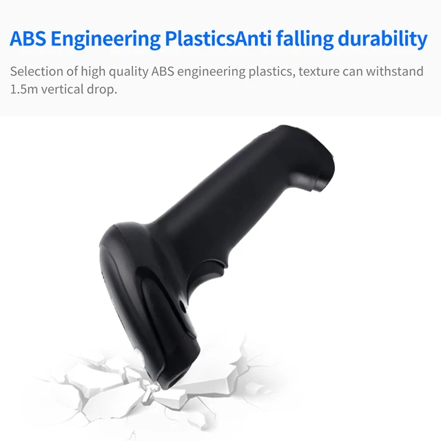 Symcode MJ-6709 Handheld USB Barcode Scanner for Libraries