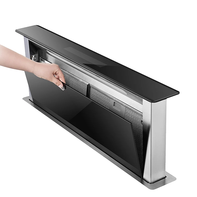 New Household Smart Touch Cooker Hood 90cm Stainless Steel Hidden ...