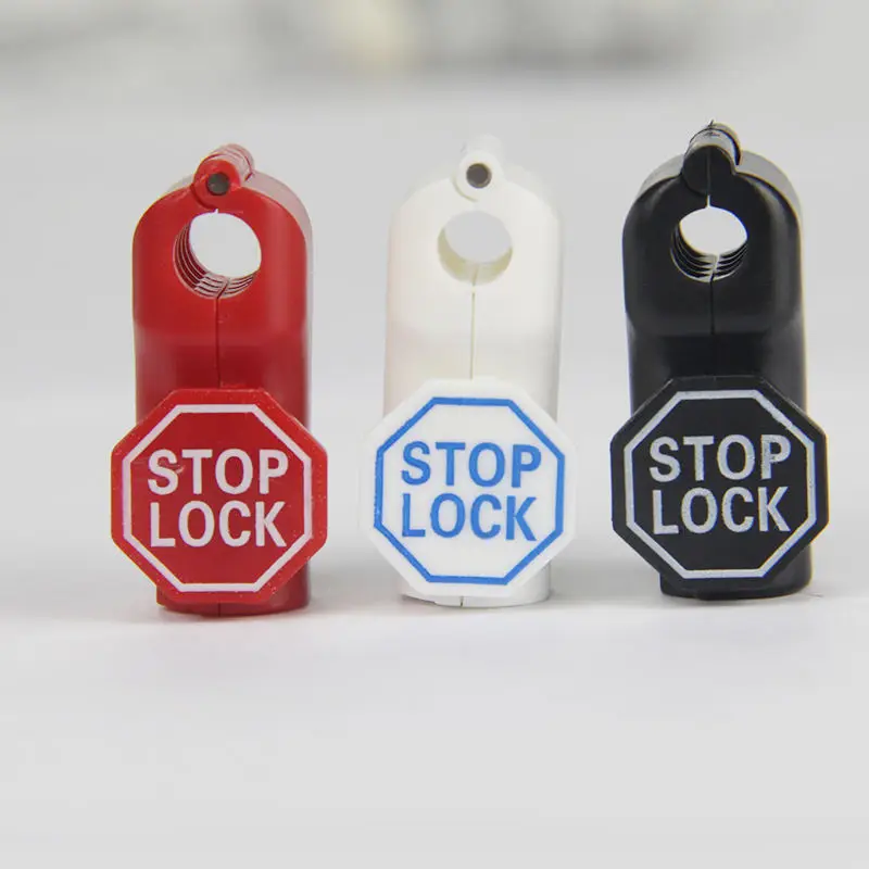 4mm 5mm 6mm Red Stop Lock Supermarket Display Hook Stop Lock Anti Theft ...